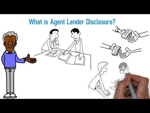 Agent Lender Disclosure (ALD)