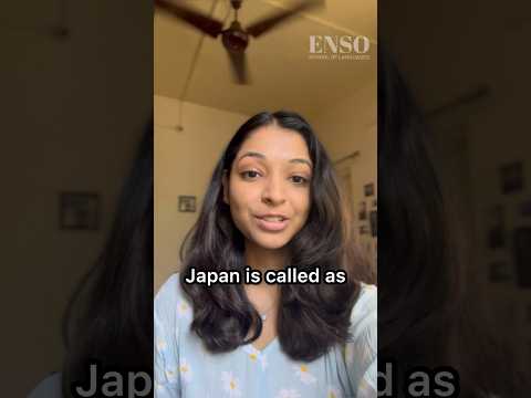 Why is Japan called “The Land of the Rising Sun” #japan #japanese #youtubeshorts