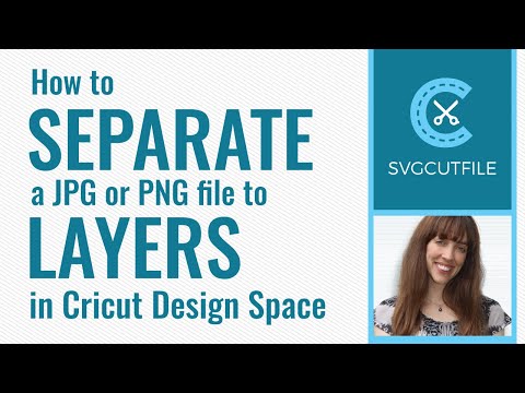 How to Convert a JPG or PNG Into SVG file with Layers and Colors in Cricut Design Space