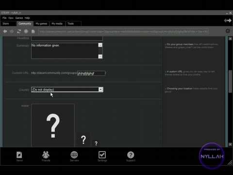 Steam - How to create a group in Steam Community [HD]