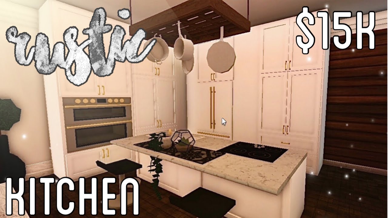 Rustic Bloxburg Kitchen $15k || melendezz