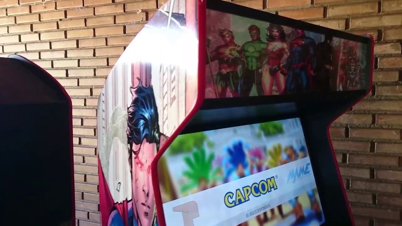 Arcade Fliperama 32 polegadas com 8000 jogos