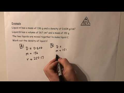 Density, Mass, Volume