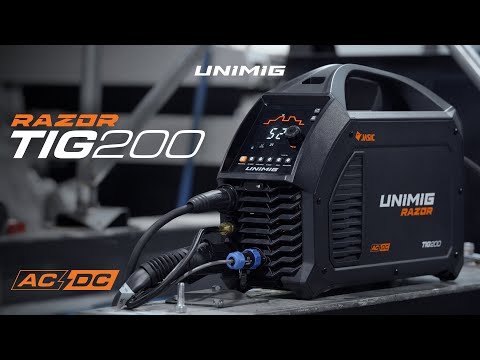 UNIMIG U12002K 240V 9.0kVa RAZOR TIG 200 AC/DC Welder