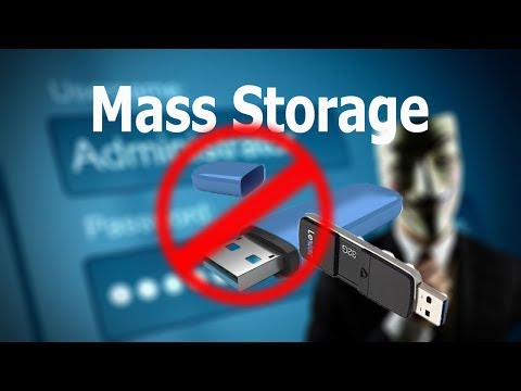 How to enable or disable USB Drives or Mass Storage Devices in Windows 10/8/7