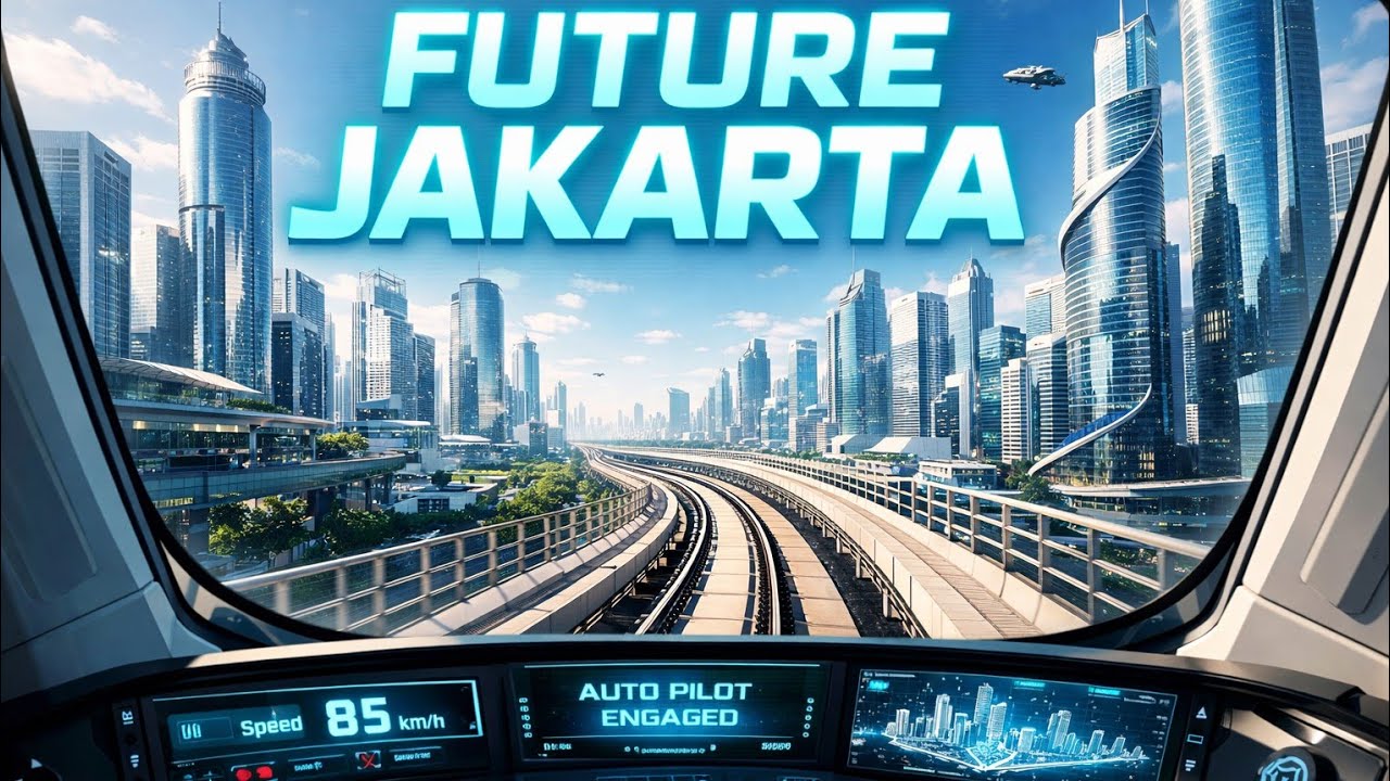 Jakarta’s Future: Riding the World-Class Driverless LRT & MRT