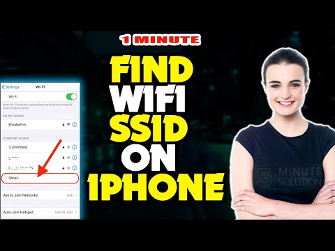 How to find wifi ssid on iphone 2024
