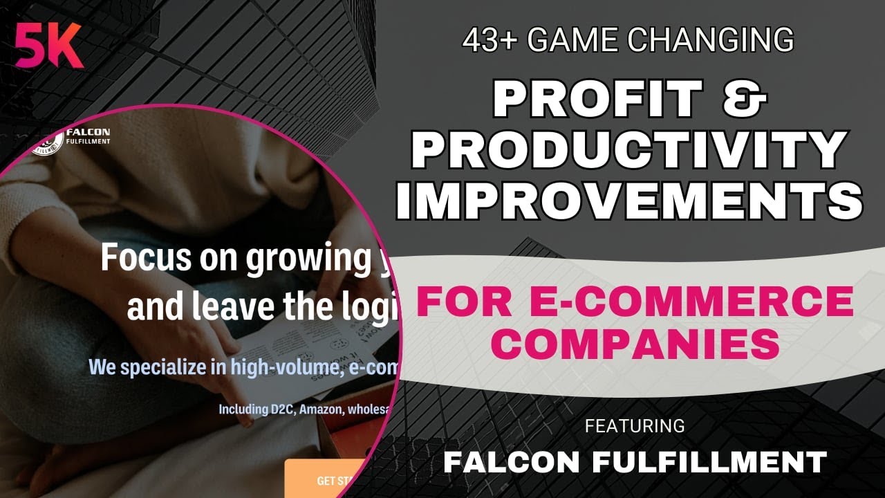 AI Strategies to Boost Profit & Productivity for the E-commerce Industry | Ft. Falcon Fulfillment