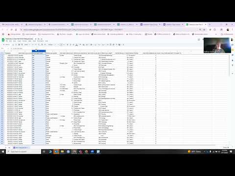 Example of statistics basics