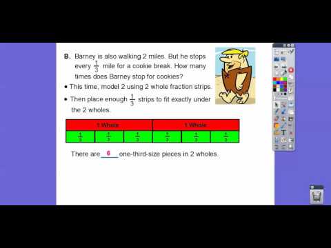 Divide Fractions and Whole Numbers -Lesson 8.1 Go Math!