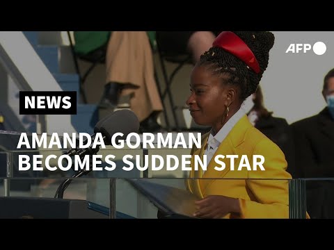 Poet Amanda Gorman becomes sudden star after Biden inauguration | AFP