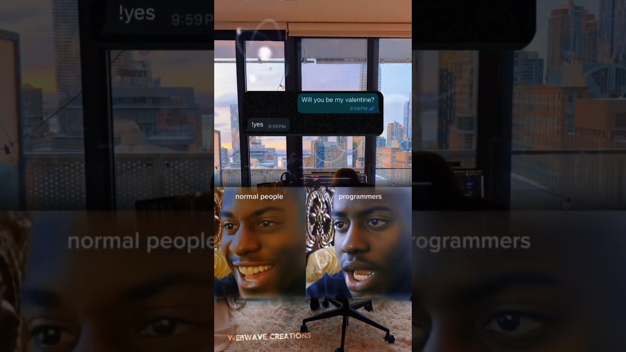 POV: When She Says 'Yes' but You're a Programmer 😂💻 | Valentine Meme