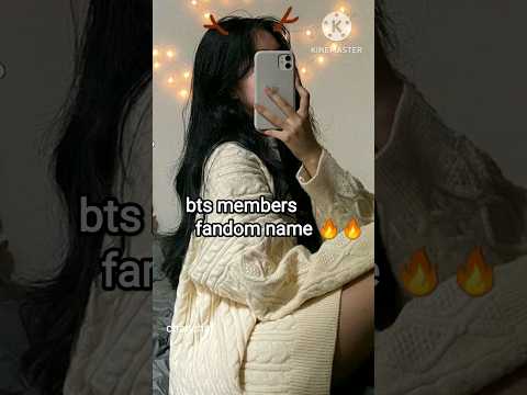 bts members fandom names ???????? #shorts #bts #btsarmy #trending #contentcreatorchanchal