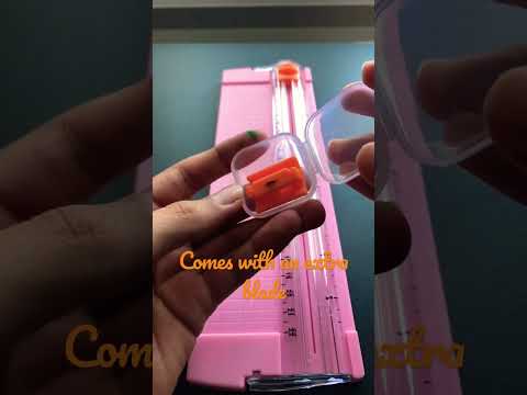 Unboxing new paper trimmer paper cutter a5 ASMR #asmr #unboxing
