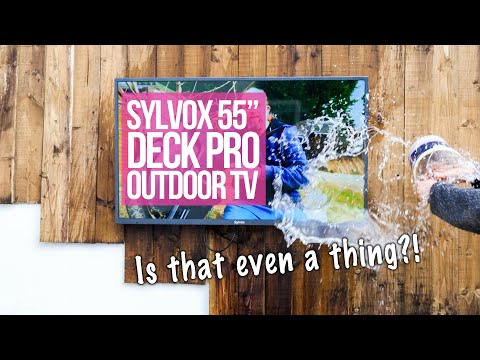 Sylvox Deck Pro 2023 55-inch Outdoor TV Review: The Ultimate Backyard Entertainment Solution?