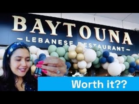 Authentic Labenese food # Sydney Australia restaurant# BAYTOUNA worth it?