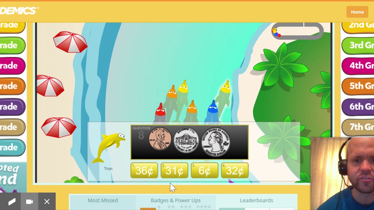 Arcademics Plus - Dolphin Dash