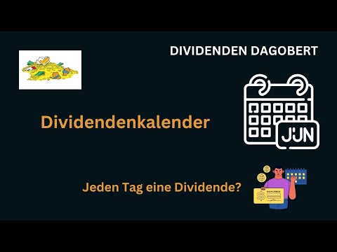Dividendenkalender Juni 2025 - JEDEN Tag Dividende!