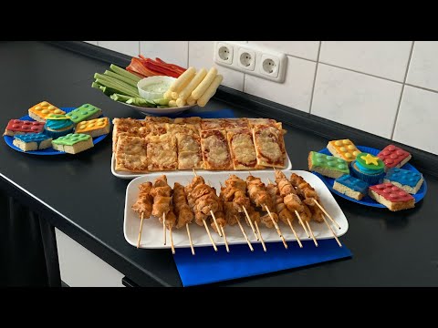 Kinder Geburtstag/ Party Buffet für Kinds / Party Idee für Kinder / Simona Brill