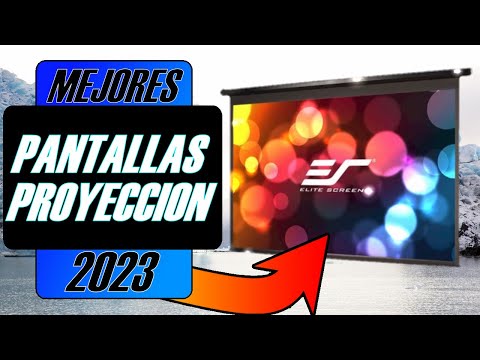 TOP MEJORES PANTALLAS DE PROYECCION [2023] 🚀 NO USES TU PROYECTOR SIN UNA! ⚠️