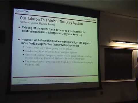 Computer Security Meets Ubiquitous Computing: Security for, and by, Converged Mobile Devices