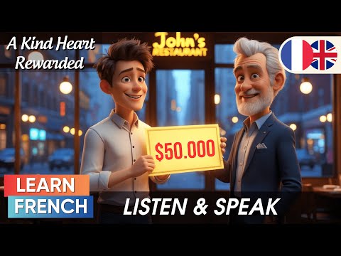 A Kind Heart Rewarded | Learn French Through Stories | Practice French Skills | French Listening