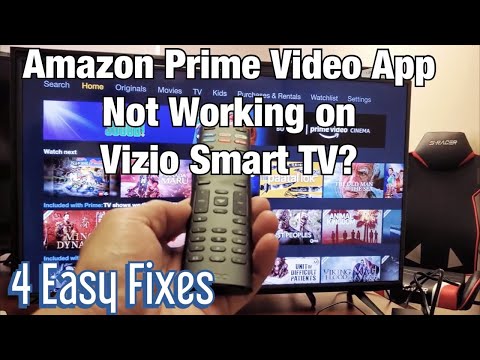 Amazon Prime Video App Not Working on Vizio Smart TV (4 Easy Fixes)