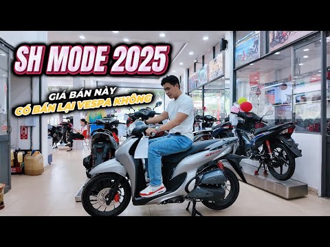 CẬP NHẬT GIÁ XE SH MODE 2025 | Liệu có đánh bật được VESPA trong mắt chị em | QUANG MOTOR