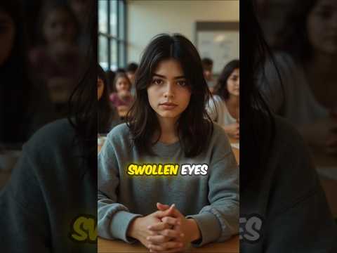 Her Silence Screamed: A 60 Second Story That Will Break You 💔| Stop Bullying #emotionalstory #lesson