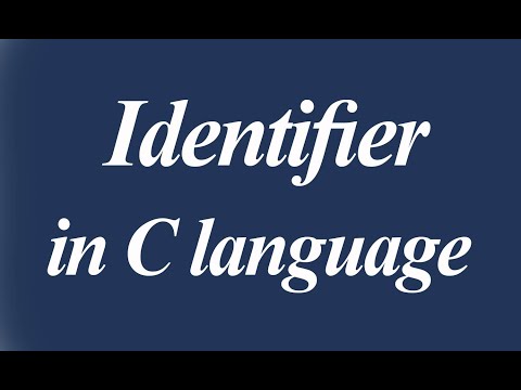 What is identifier in programming language || Gulfam academy