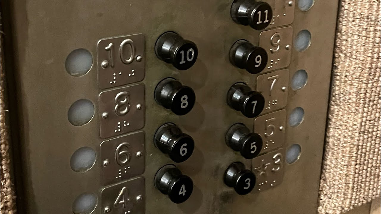 STUCK IN A RARE OTIS ELEVATOR!