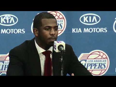 Clippers Introduce Chris Paul
