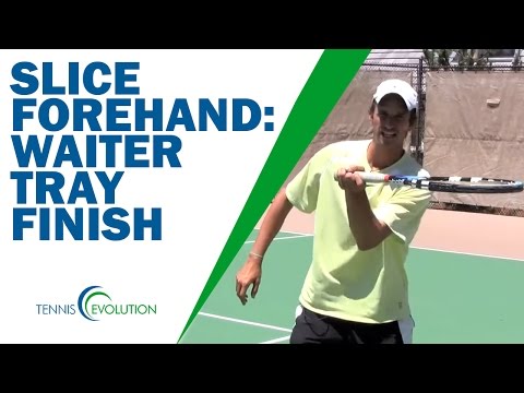 SLICE FOREHAND | How To Hit The *Slice Forehand* | Tennis Round Blog