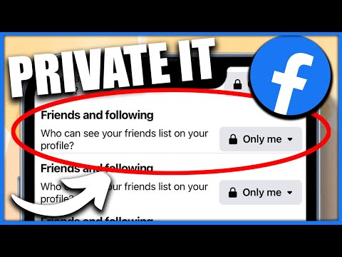 How to Change Who Can See Your Friends on Facebook (2024)
