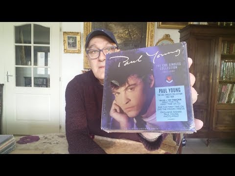 Paul Young Unboxing Coffret 2019 The CBS Singles Collection 1982 - 1994