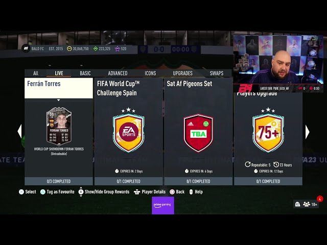 Fifa 23 Ultimate Team Hakim Ziyech Vs Ferran Torres Showdown Sbc How