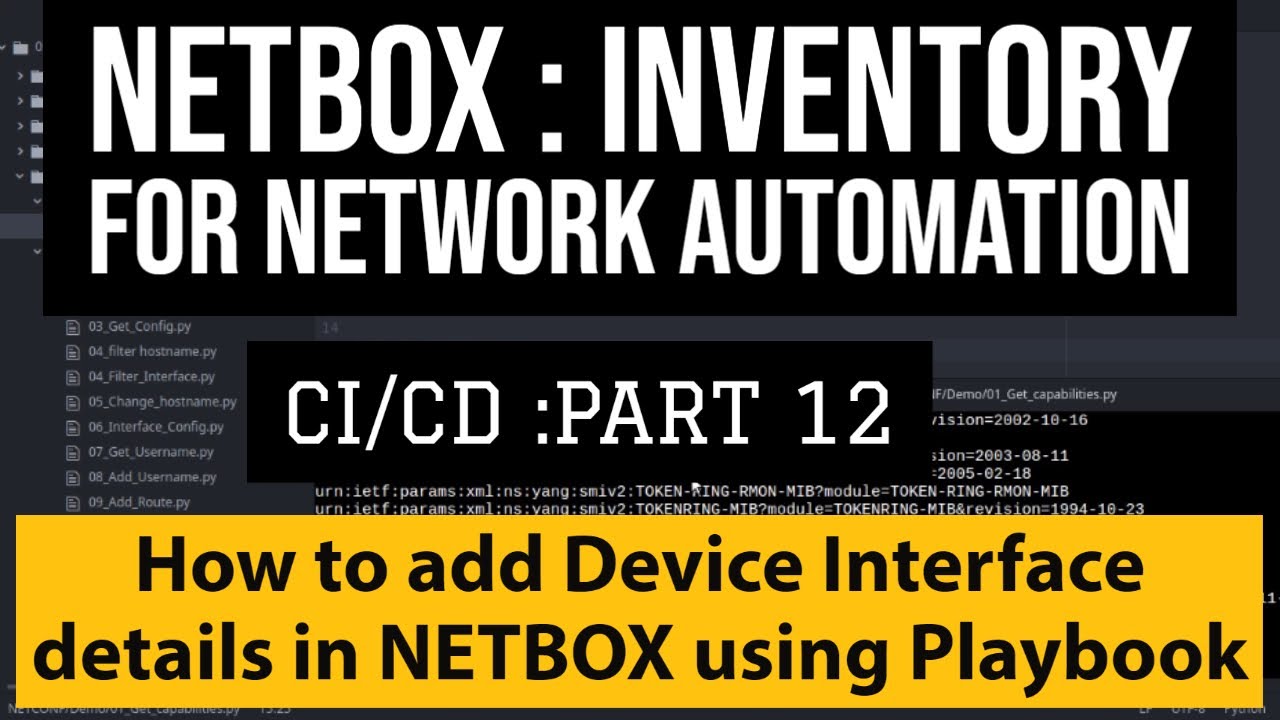 NetBox CICD For Ansible Tower Automation Part4:How to update Device Data in Netbox using Playbook