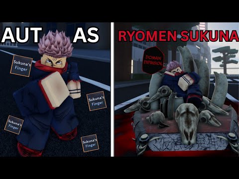 PLAYING AUT AS RYOMEN SUKUNA IN ROBLOX (A Universal Time)
