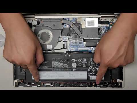 Lenovo Yoga C740 C740-14IML Disassembly Quick Look Inside SSD Hard Drive Upgrade Replacement Repair