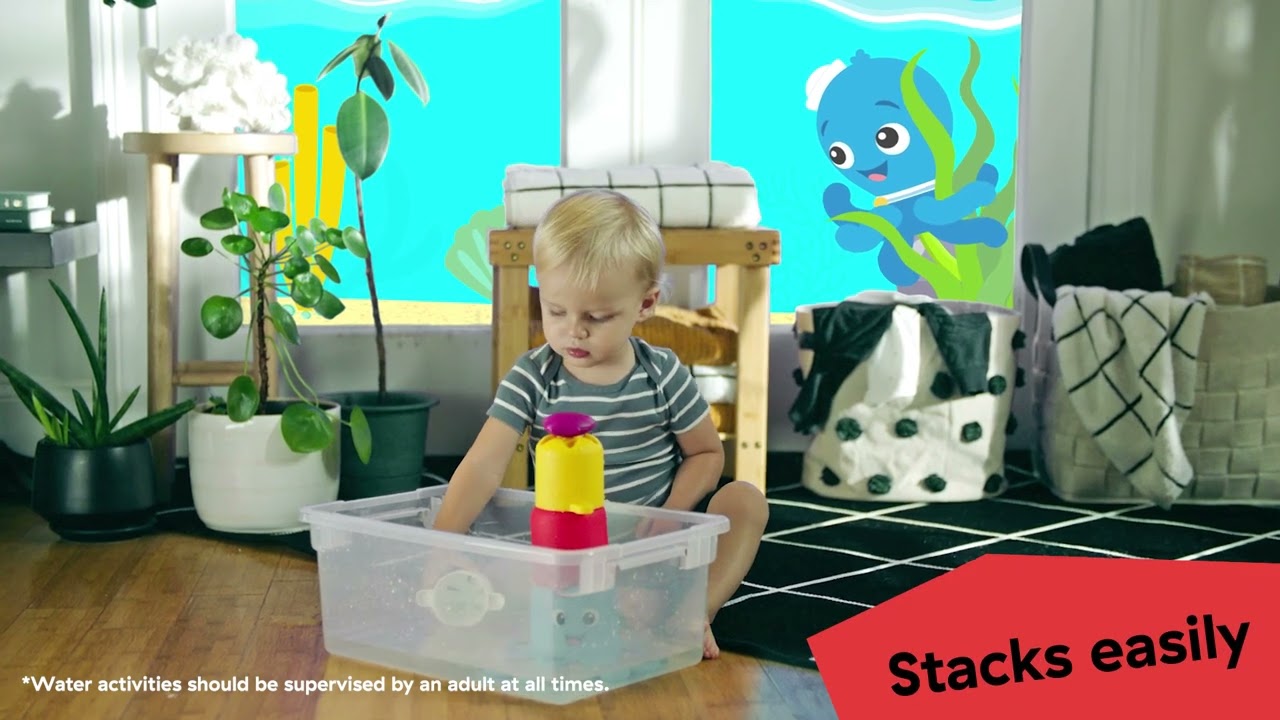 Baby Einstein Opus’s Stack & Stream™ Sensory Stacking Cups