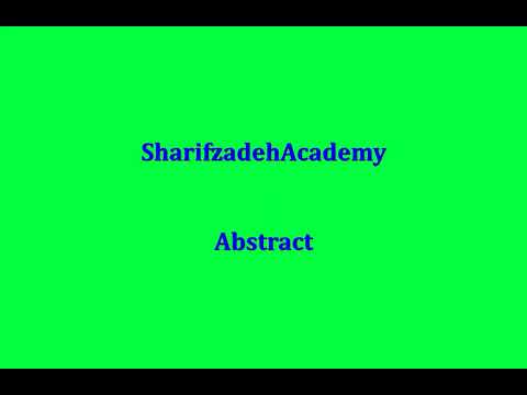 How to write an abstract for a thesis/dissertation and research papers