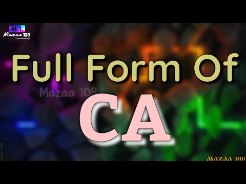 Full Form of CA | CA full form | CA means | CA Stands for | CA फुल फॉर्म | What is CA | #Blood_Test