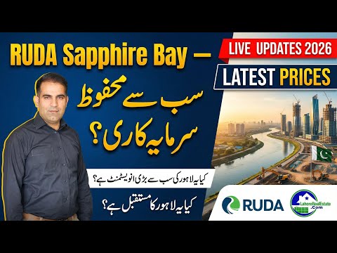 RUDA Sapphire Bay Lahore 2026 | Latest Prices, Live Development Updates ...