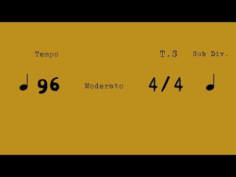 METRONOME - 96 BPM MODERATO