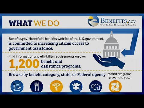 Benefits.gov Benefit Finder Tutorial & Family, Disability & Unemployment Assistance Information 2022