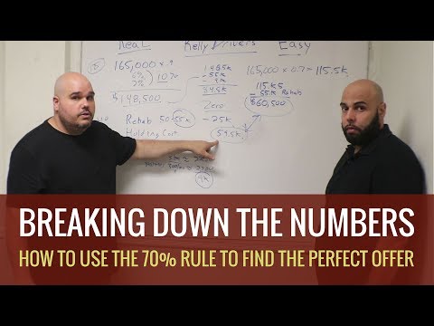 How to use the 70 percent Rule in your Real Estate Wholesale Formula