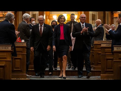 Recap: Here's what Gov. Kim Reynolds talked about during her Condition of the State address