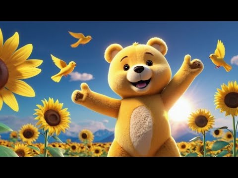 Four Teddy Bears Know Their Colors | Color Song for Kids | Learn with Teddy Bears and Rhymes