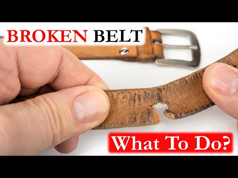Leather Belt for Pin Buckle | Belt Without Buckle | DIY