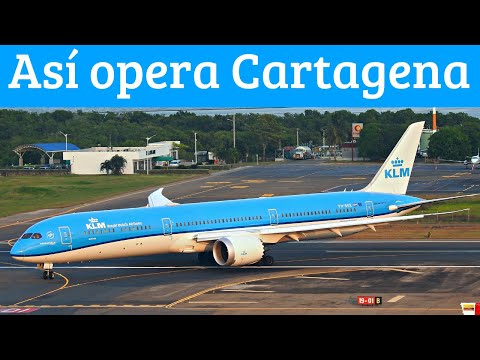 TRÁFICO Aéreo en el AEROPUERTO de CARTAGENA - [Videos inéditos]